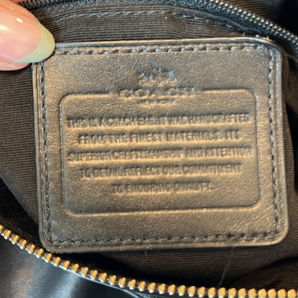 Coach | Bags | Coach Colette Black Leather Carryall Satchel Crossbody ...